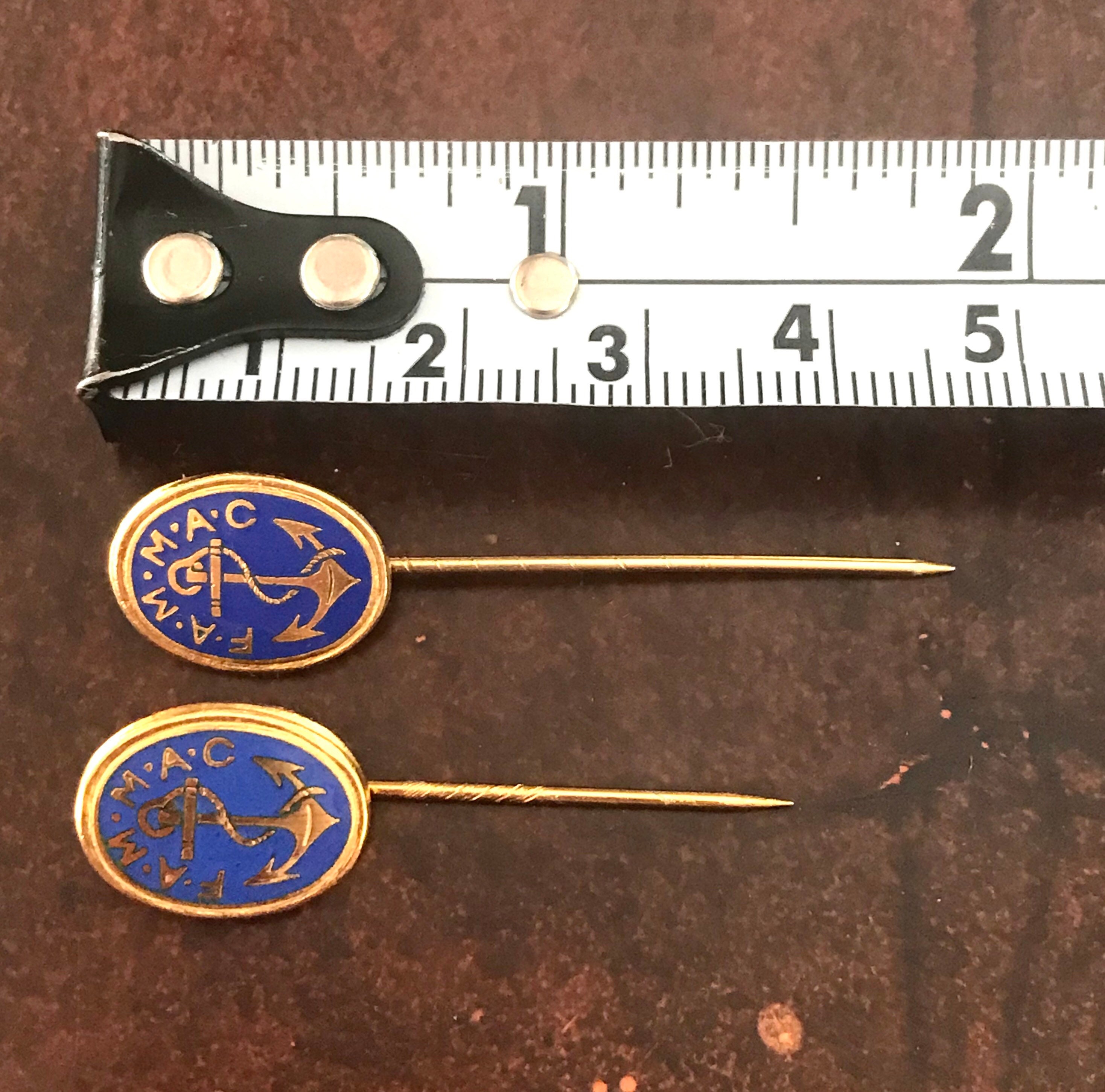 2 F.A.M.M.A.C Merchant Marine Insignia Veterans - Etsy UK