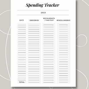 Monthly Budget Planner 2023 Instant Digital Download, PDF Printable - Etsy