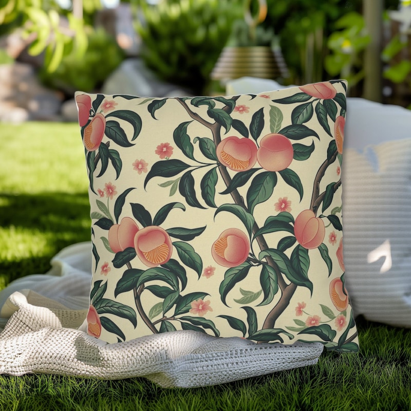 Peach Throw - Etsy