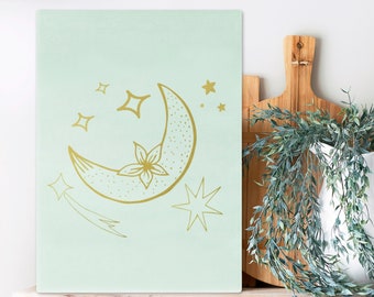 Moon Cutting Board - Etsy