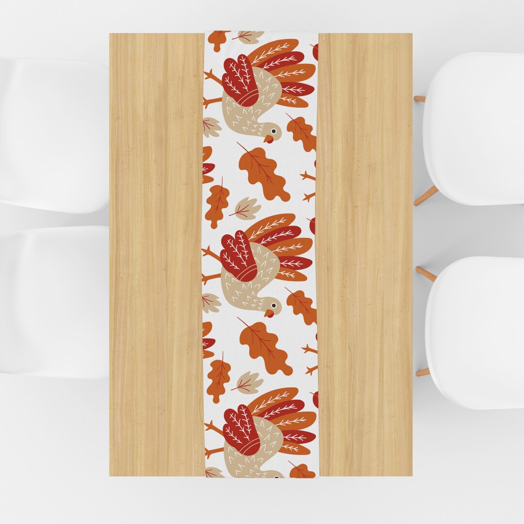 Thanksgiving Turkey Table Runner, Thanksgiving Table Runners ...