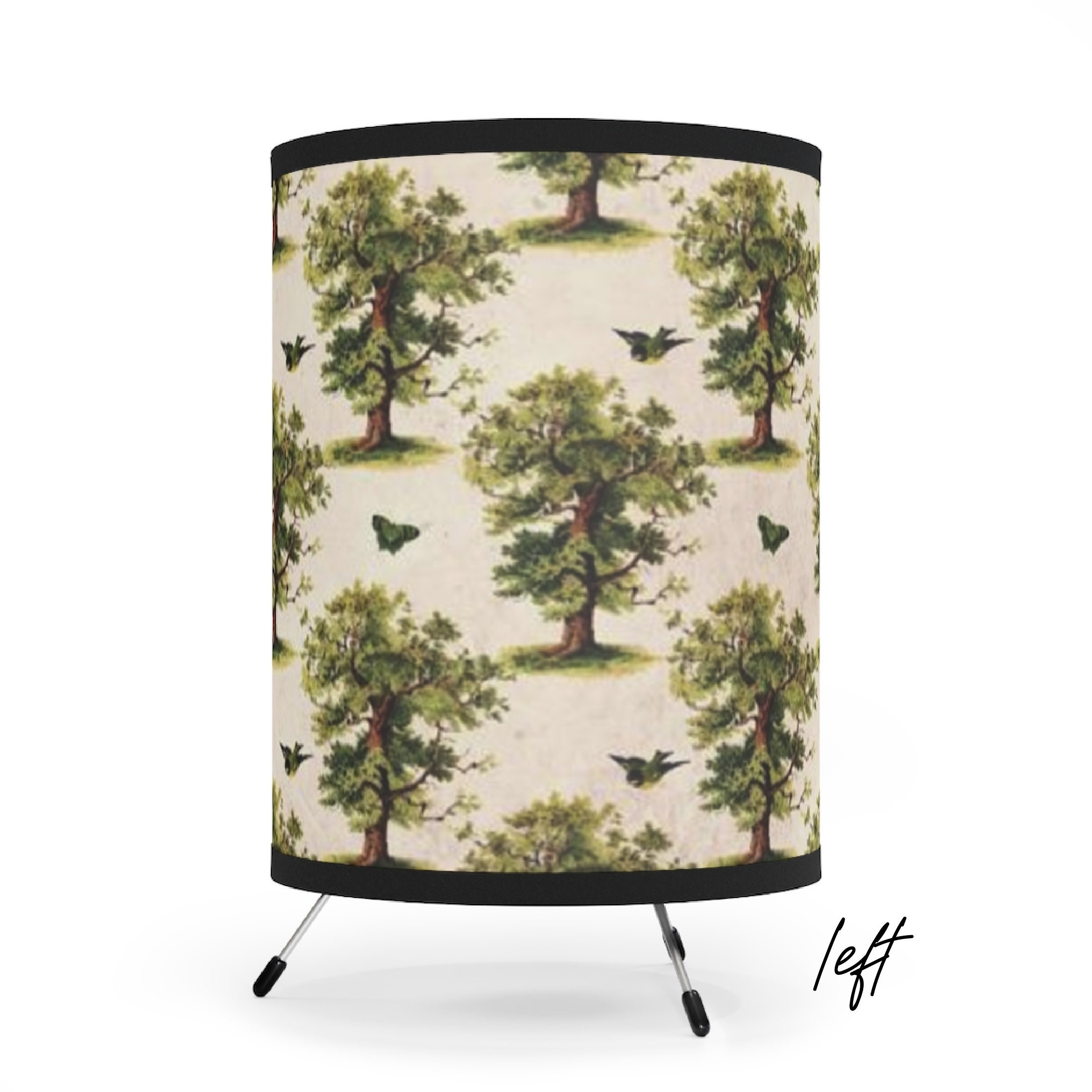 Vintage Tree Lamp, Vintage Patterns, Woodland Lamp, Vintage Decor ...