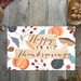 Happy Thanksgiving Placemat, Printable, Thanksgiving Table ...