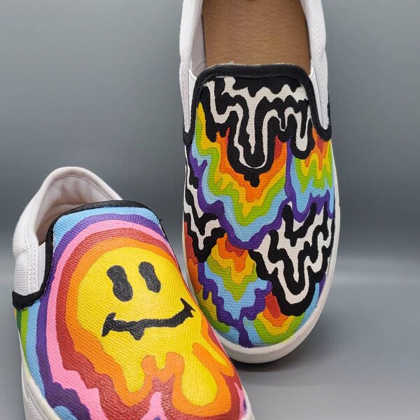 Custom Painted Vans - Etsy