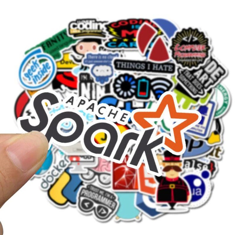 50 Pcs Java Stickers Pack / HTML Cloud Vinyl Prints / | Etsy