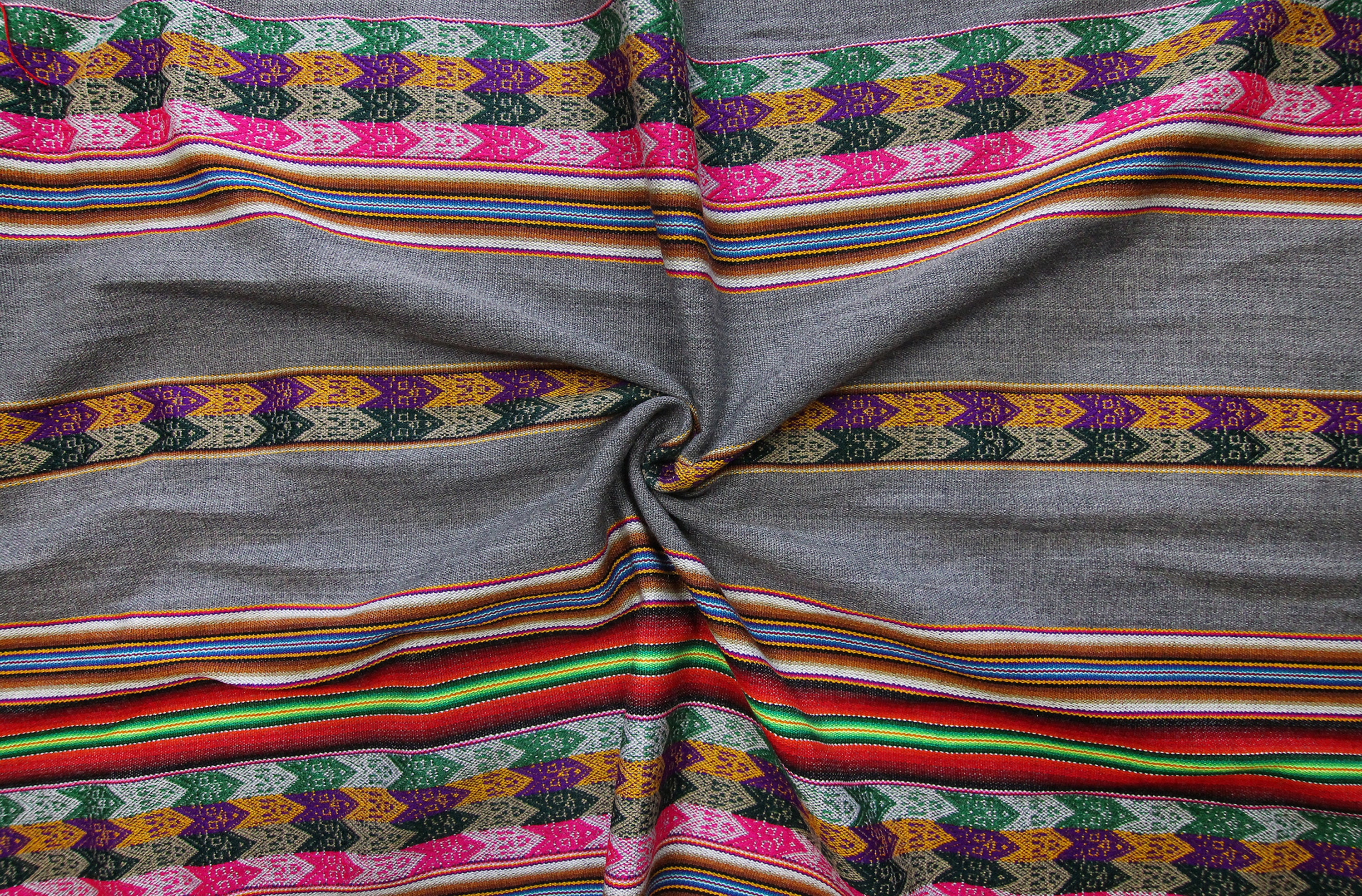 Stoff Ethno bunt gestreift aus Peru webstoff Meterware zum | Etsy