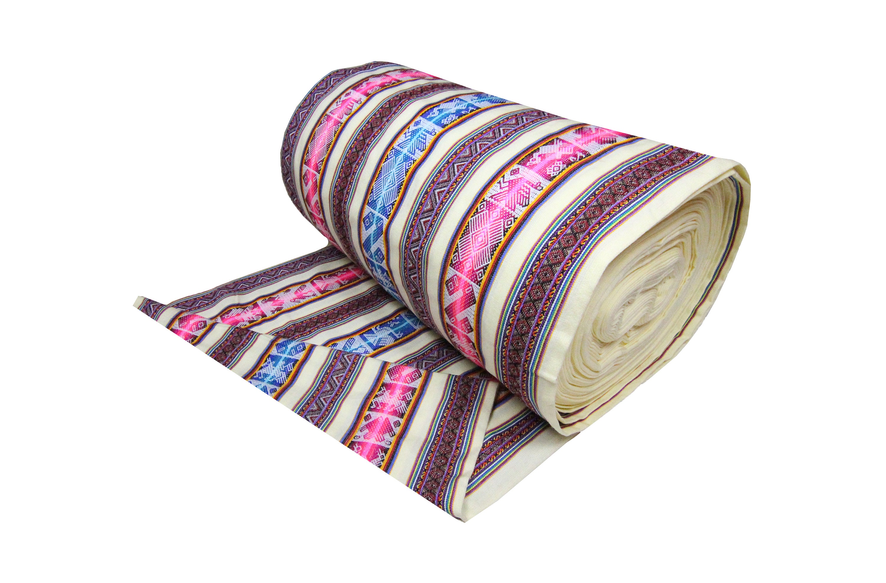 Stoff Ethno bunt gestreift aus Peru Webstoff Meterware zum | Etsy