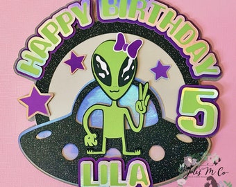 Alien Cake Topper | Etsy