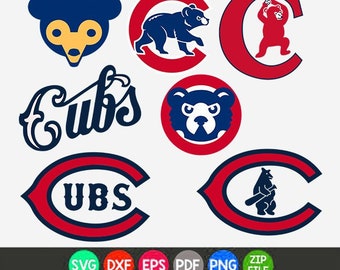 Chicago cubs svg | Etsy