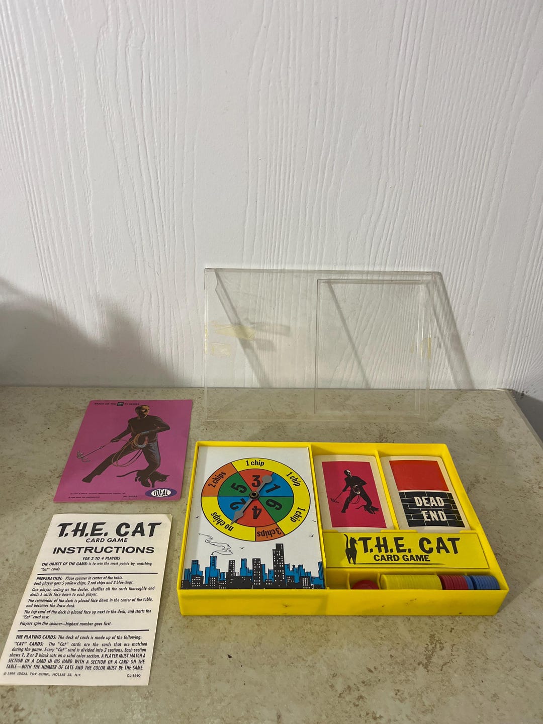 T.H.E. Cat Card Game 1966 From Ideal - Etsy