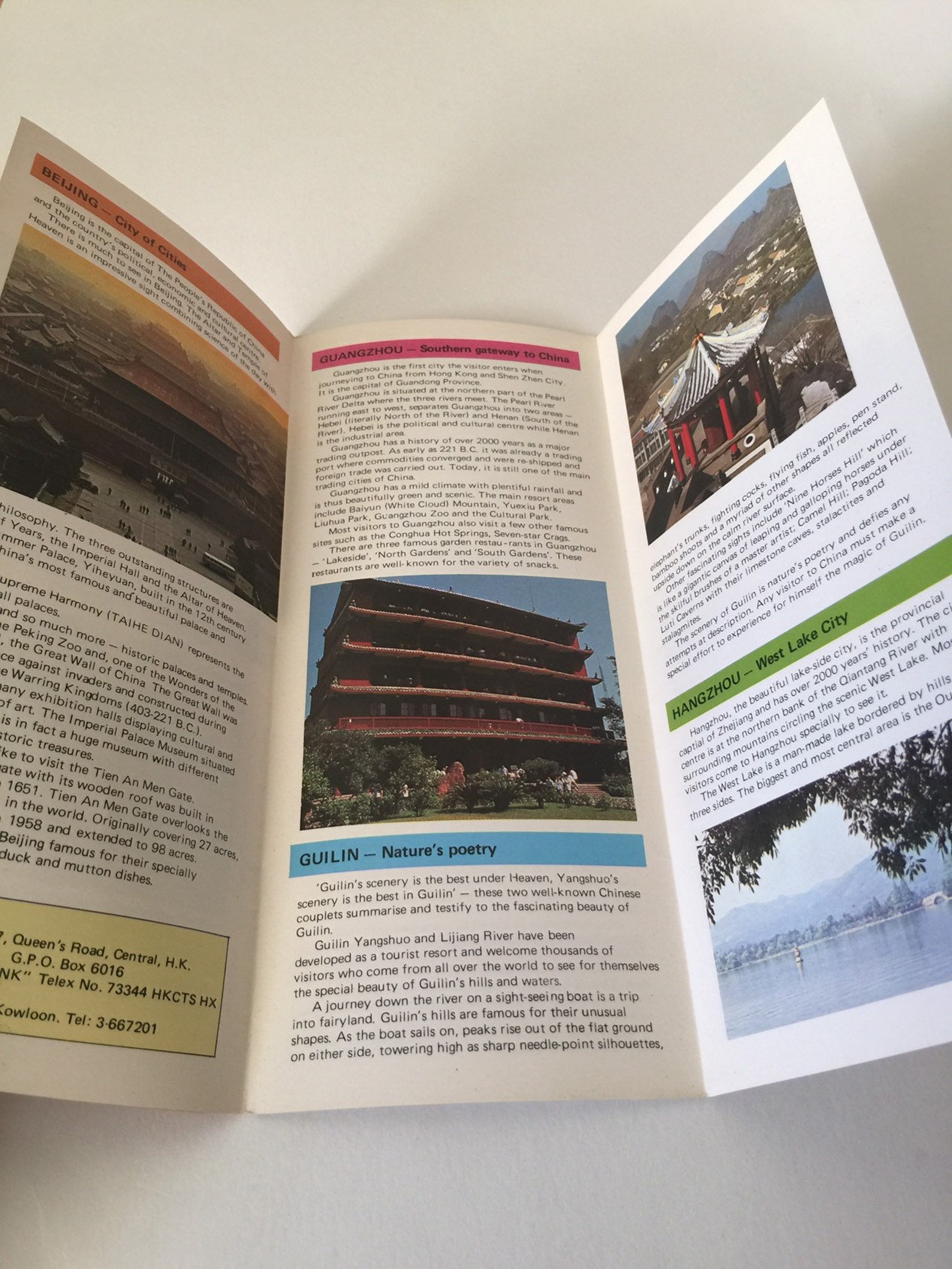 Vintage Brochure of Magnificent China-china Travel Service - Etsy