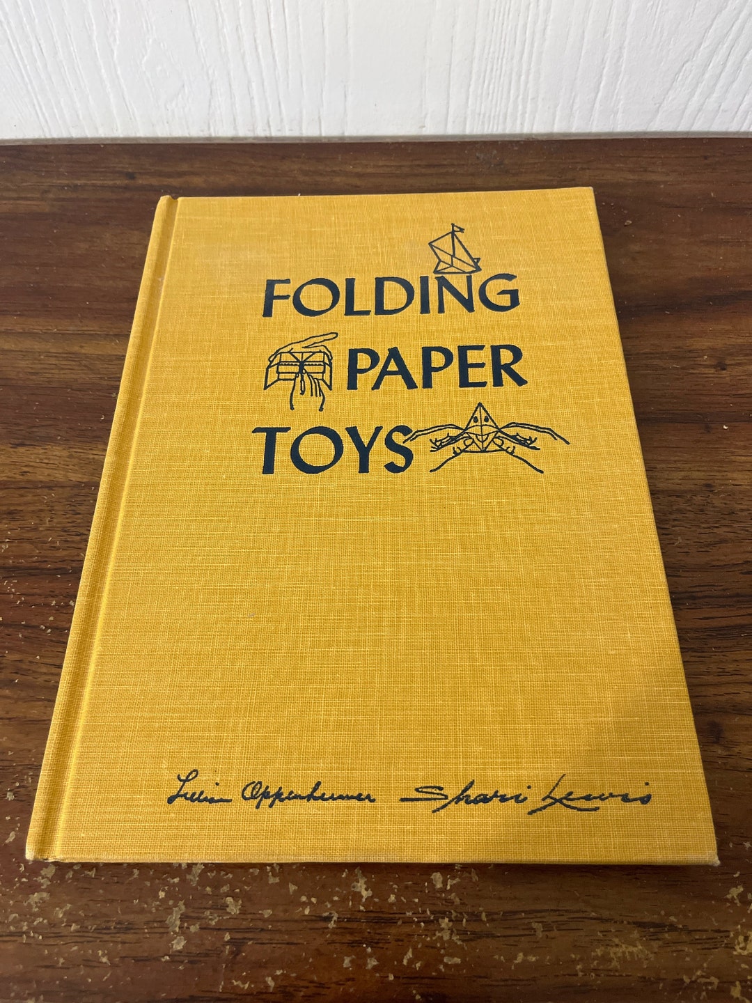 Folding Paper Toys Lillian Oppenheimer Shari Lewis - Etsy