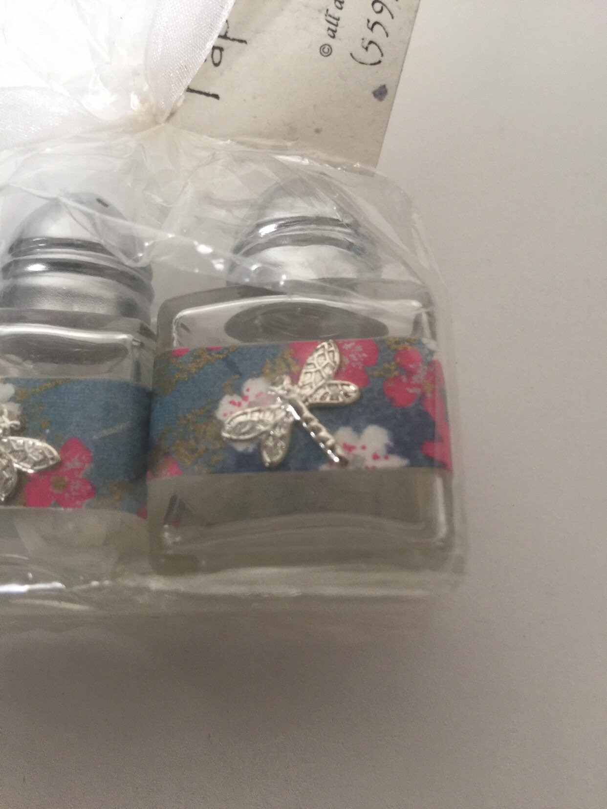 Mini Salt & Pepper Shakers With Butterfly - Etsy