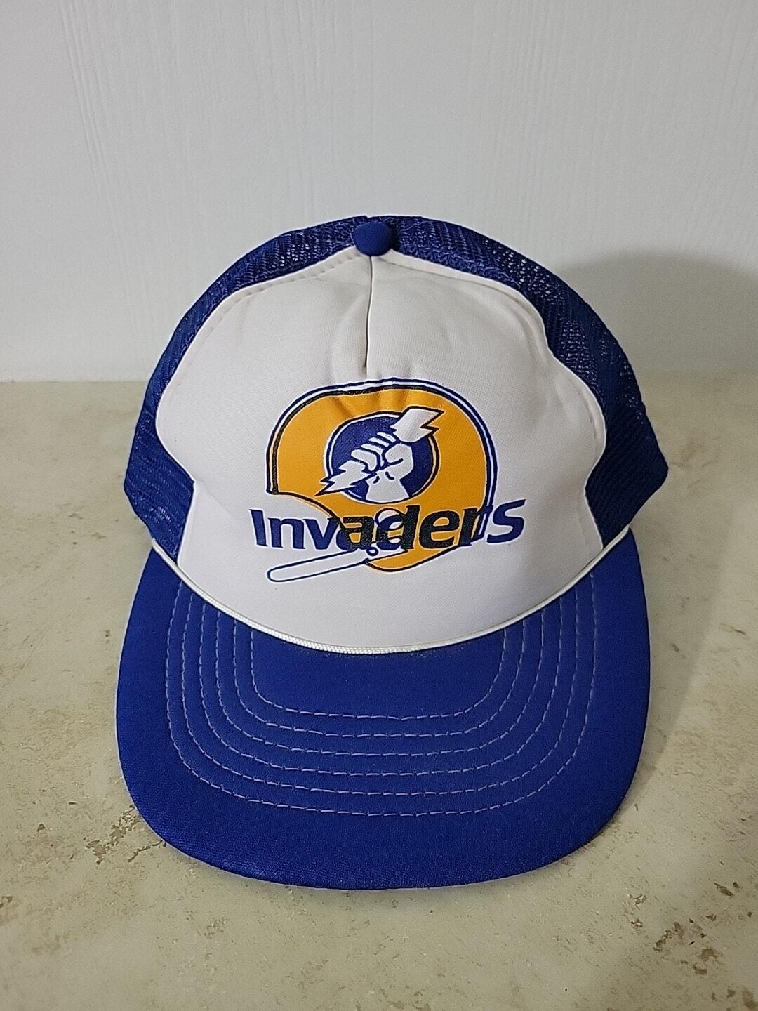 Vintage Oakland Invaders USFL Snapback Truckers Hat - Etsy