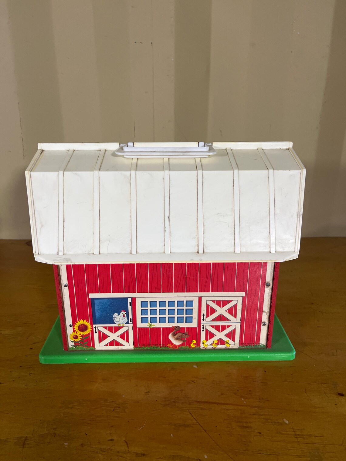 1986 Fisher Price Little People Barn Farm Play Set #2501 Vintage Made ...