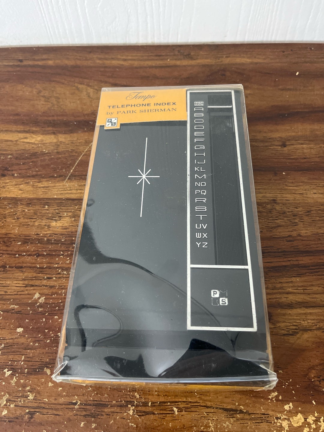 NOS Park Sherman Tempo Vintage Telephone Address Index Automatic List ...