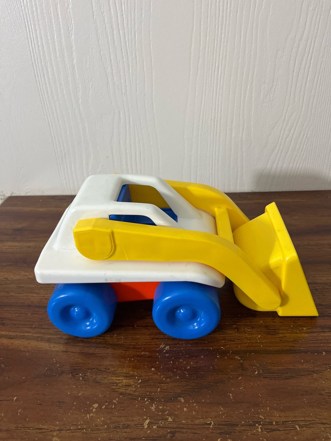 Vintage Little Tikes 1980’s Front End Loader Bulldozer Work Truck Made ...