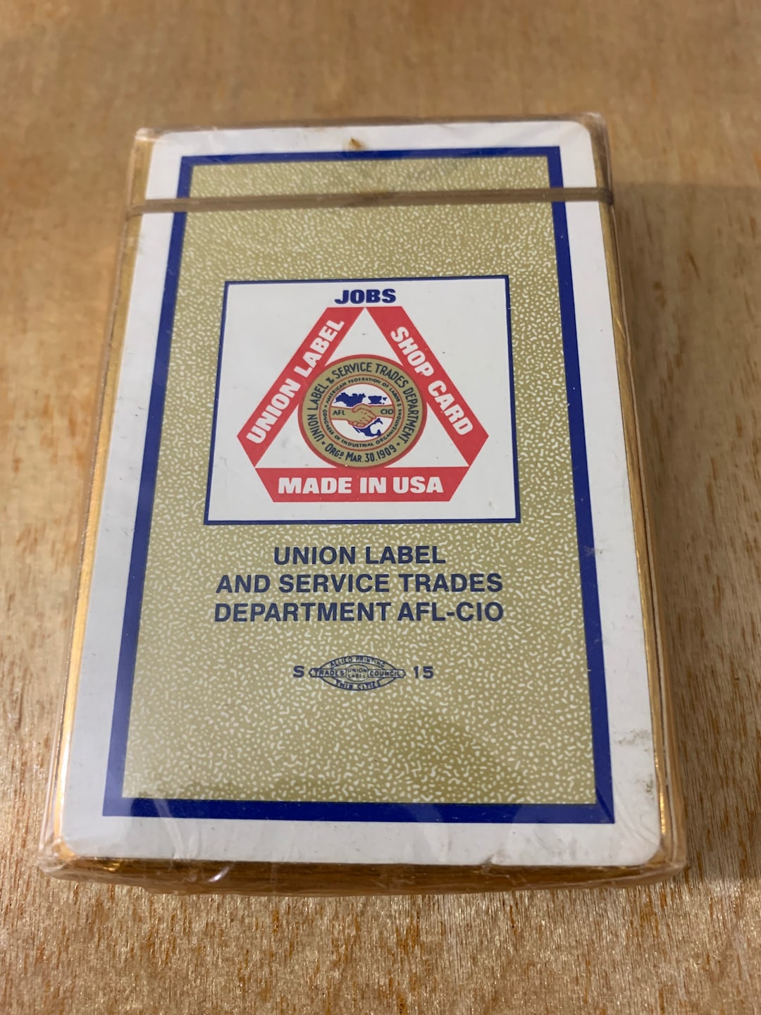 Vintage Playing Cards (brand New) Union Label and Service Trades ...