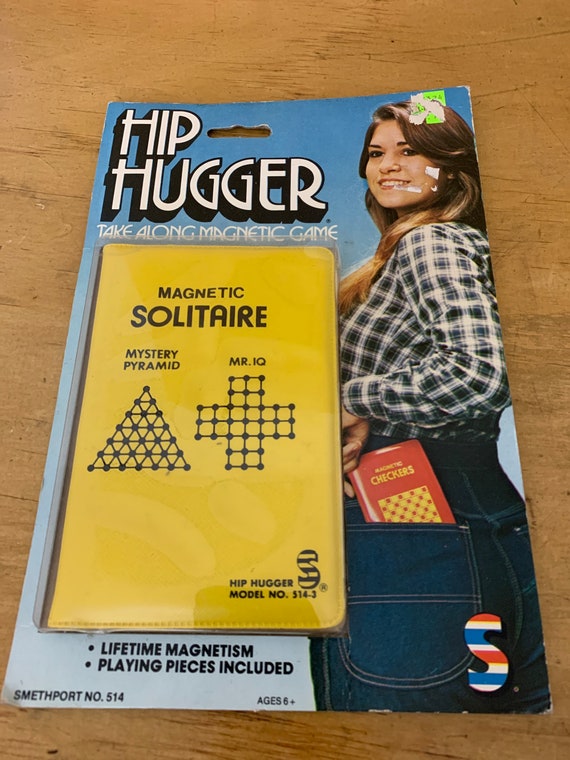 Vintage Magnetic Solitaire Hip Hugger Por Smethport Modelo No - Etsy España