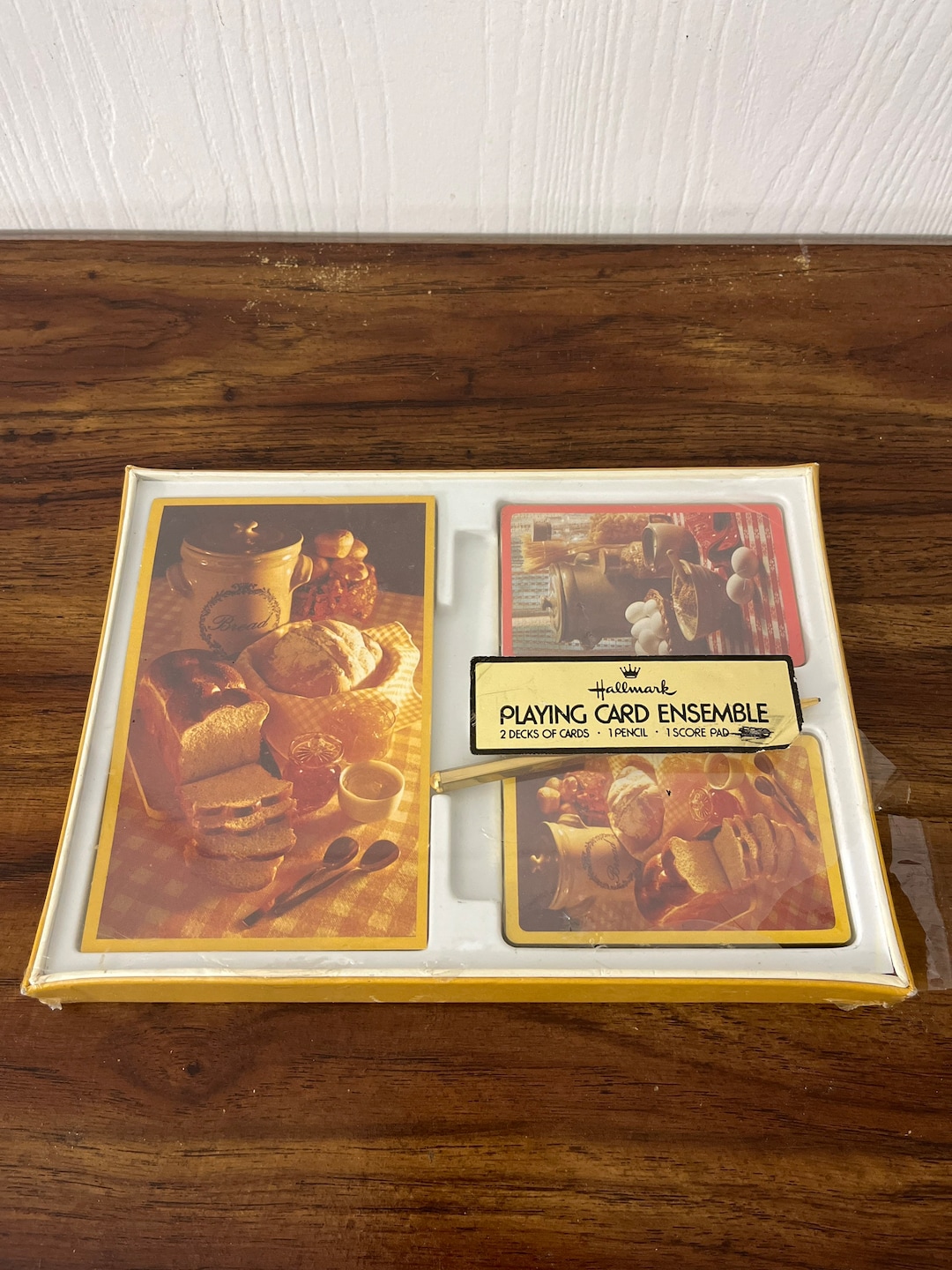 Hallmark Playing Card Ensemble Bread Table - Etsy