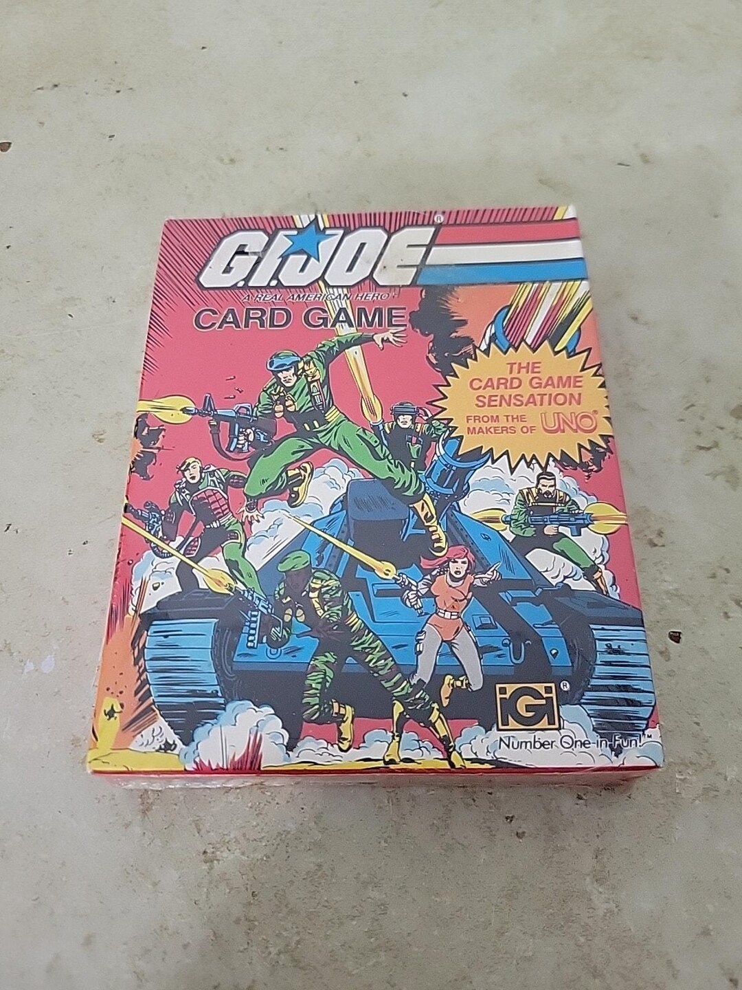 G.I. Joe A Real American Hero Card Game - "sealed" - Igi Cardgame ...