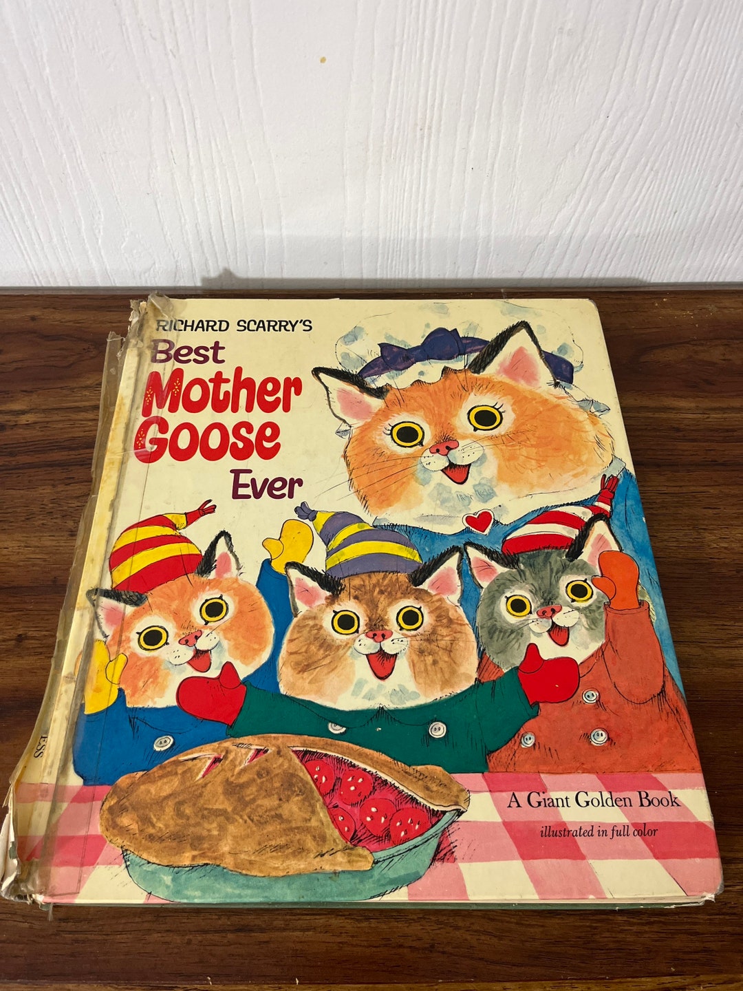 Richard Scarrys Best Mother Goose Ever Golden Book Hard Cover - Etsy