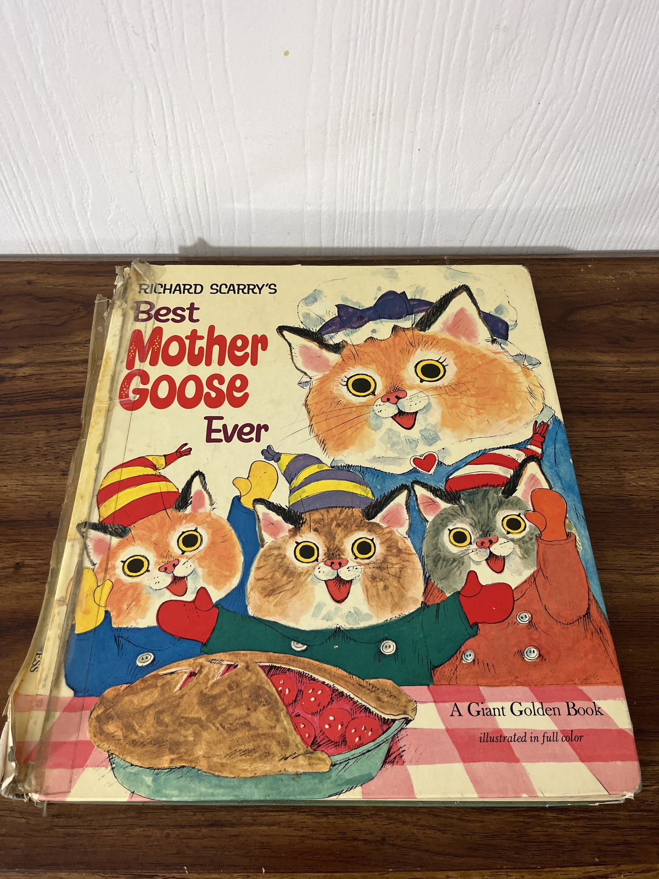 Richard Scarrys Best Mother Goose Ever Golden Book Hard Cover - Etsy