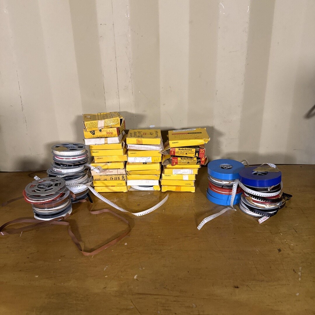 Huge Lot Random Super8 Home Movie Film Reels Family Travel Holidays - Etsy