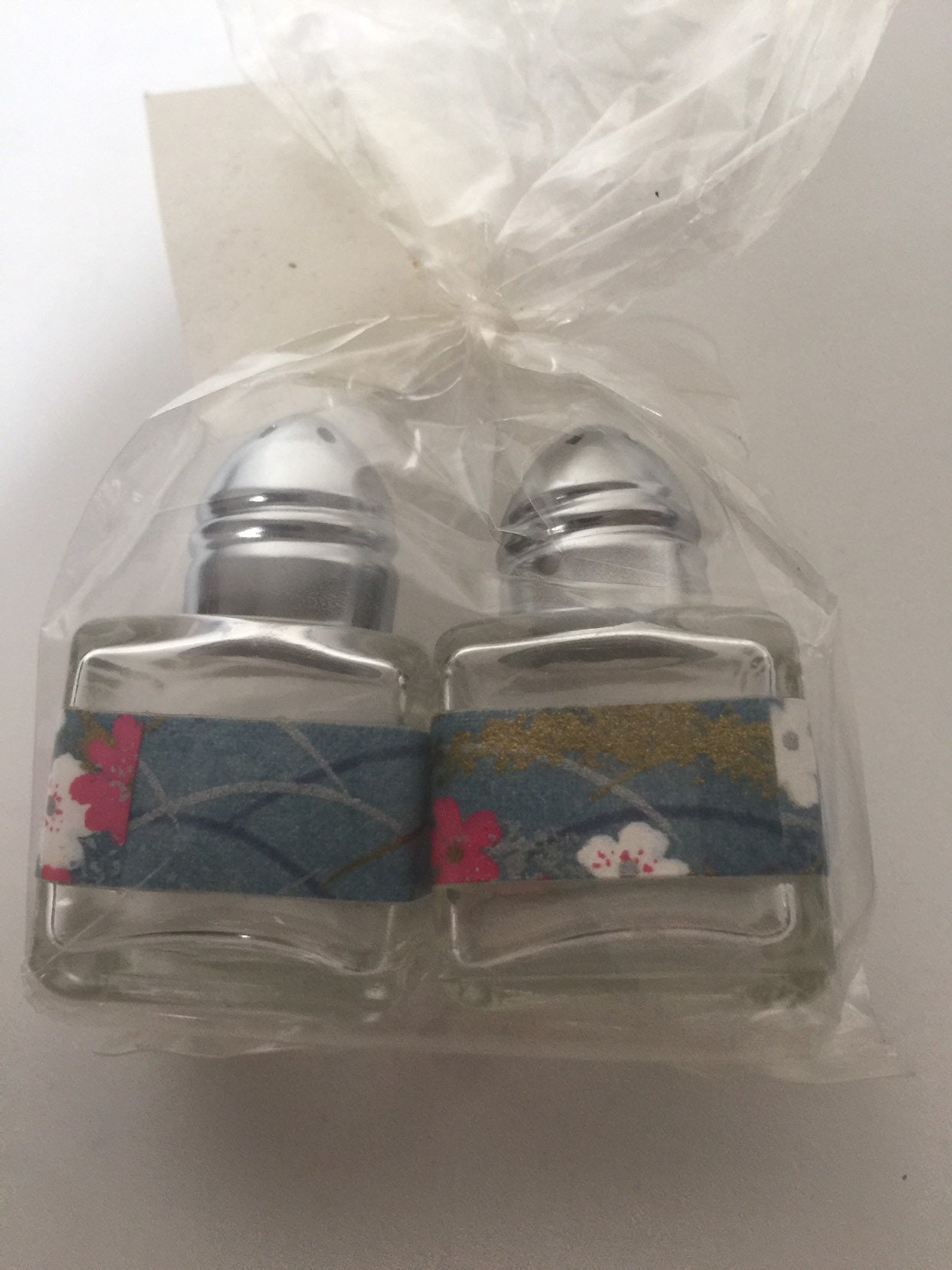 Mini Salt & Pepper Shakers With Butterfly - Etsy