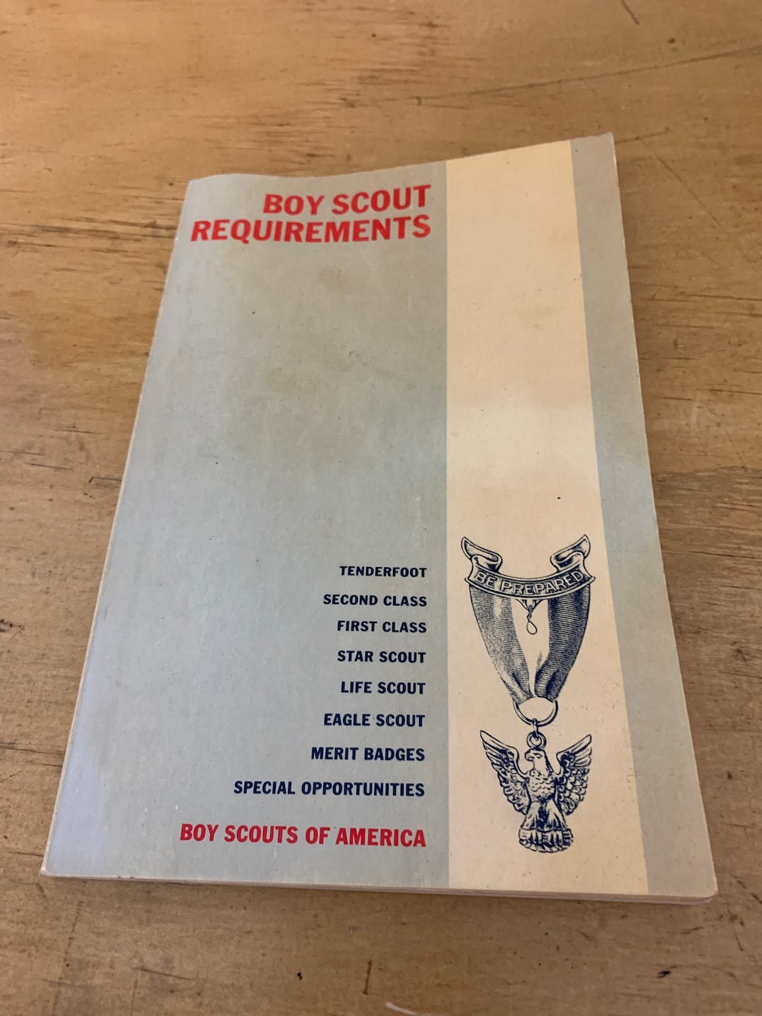 Boy Scout Requirements Book Vintage 1969 - Etsy