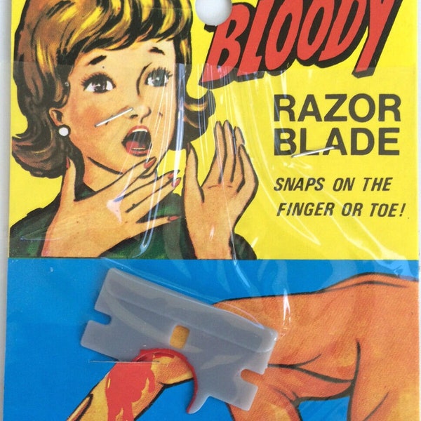 Fake Razor Blade Prop - Etsy