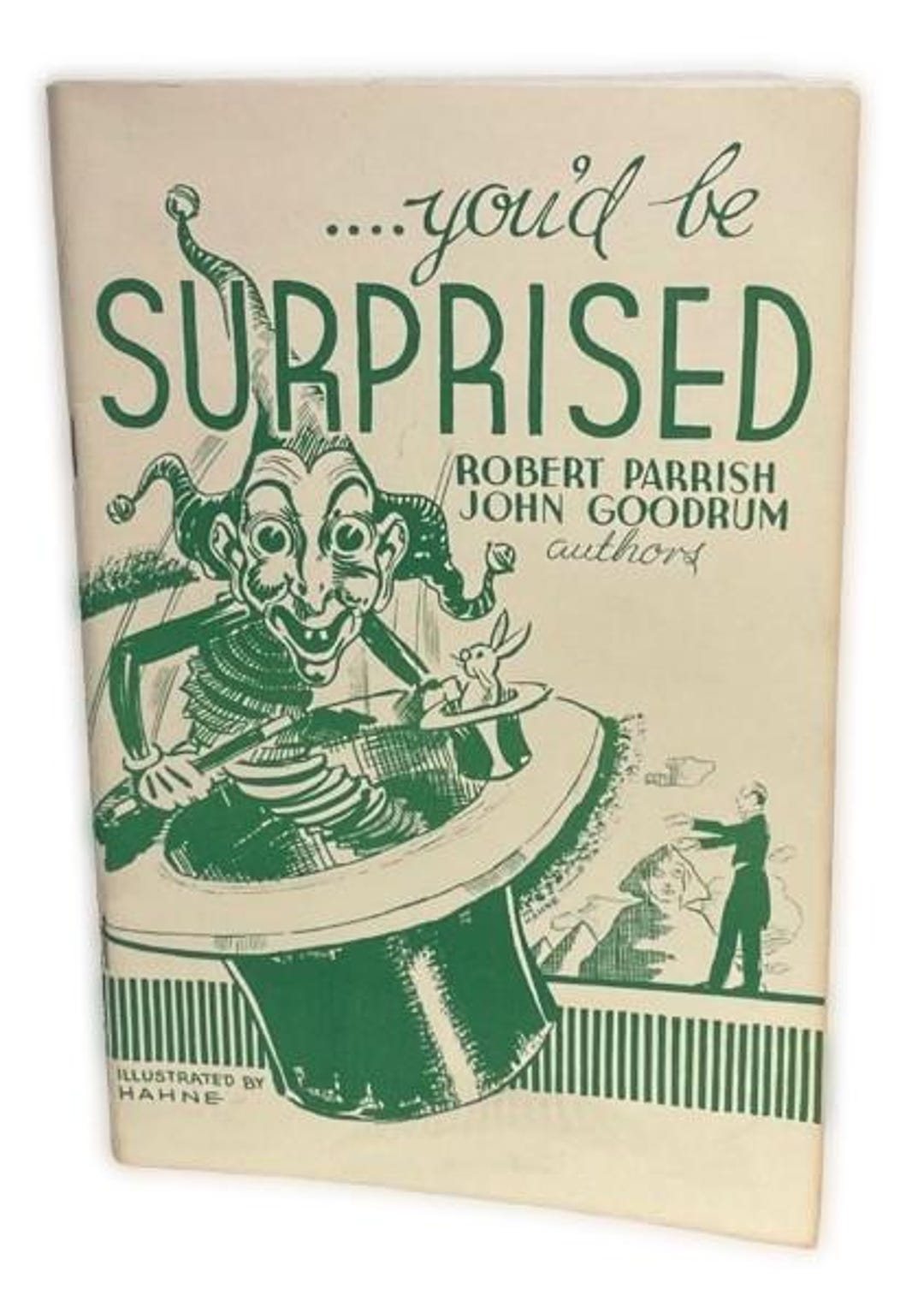 Vintage YOU'D BE SURPRISED Magic Book Stage 36 Magic Tricks Psychic ...
