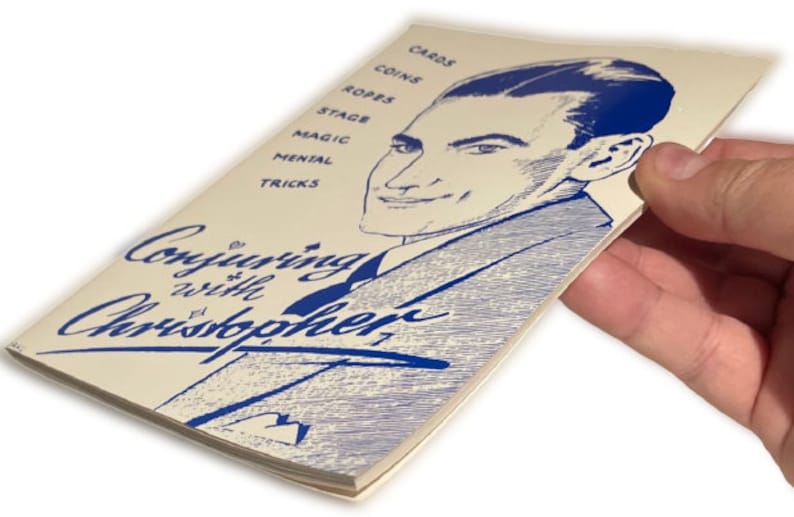 Vintage CONJURING With CHRISTOPHER BOOK Stage Magic Tricks Silk Ropes ...