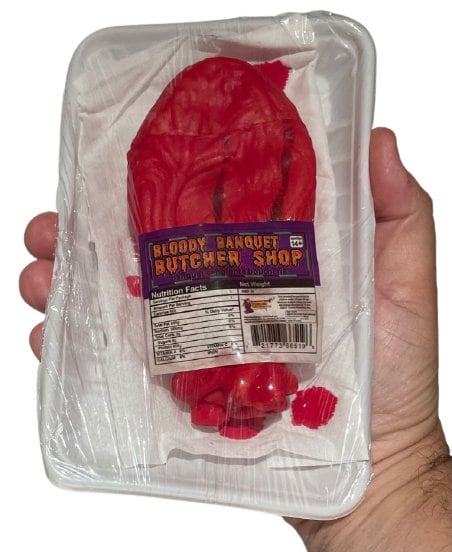 Vintage Bloody Banquet Butcher Shop RUBBER HEART Fake Blood Latex ...