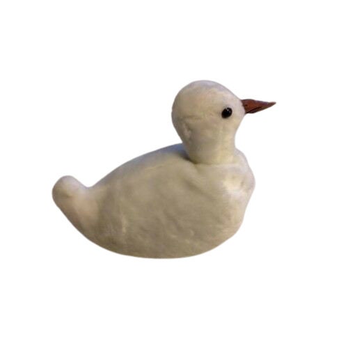 Vintage Comedy DUCK STICK PUPPET Production Magic Trick Hand White Vent ...