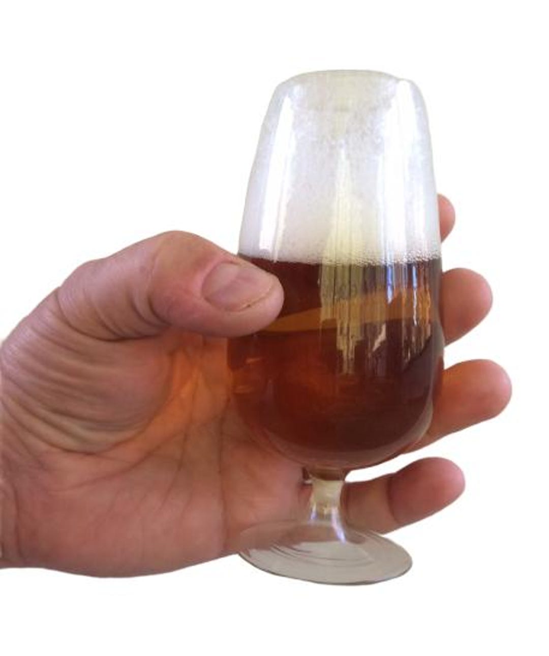Vintage FAKE BEER GLASS No Spill Stage Magic Real Liquid Production ...