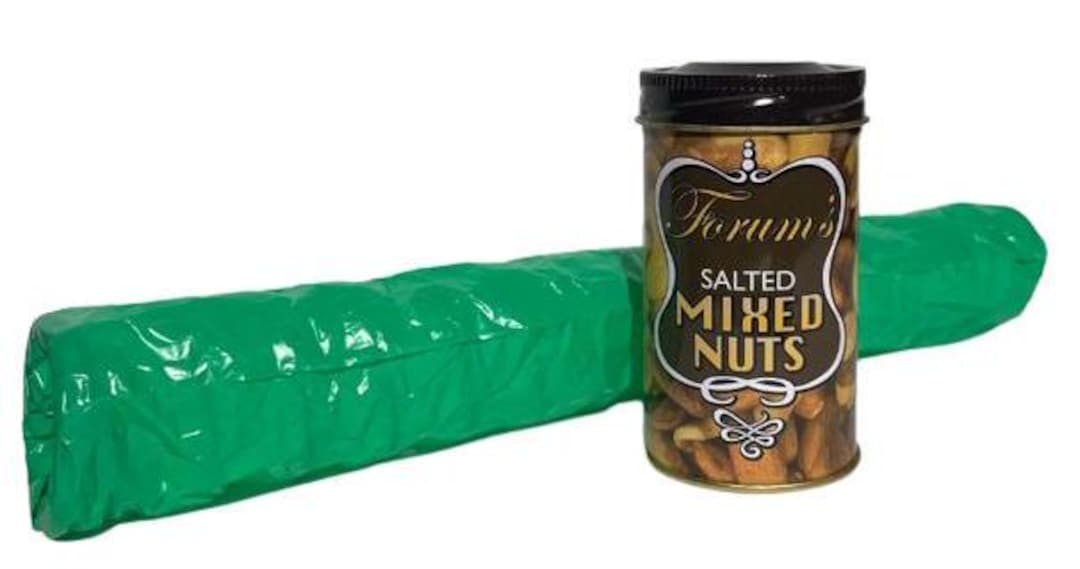 Classic Metal SPRING SNAKE CAN Mixed Peanut Nuts Jar Prank Joke Gag Toy ...