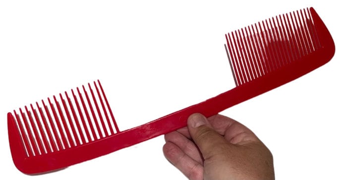 Funny Bald Man JUMBO COMB Big Over the Hill No Hair Joke Prank - Etsy