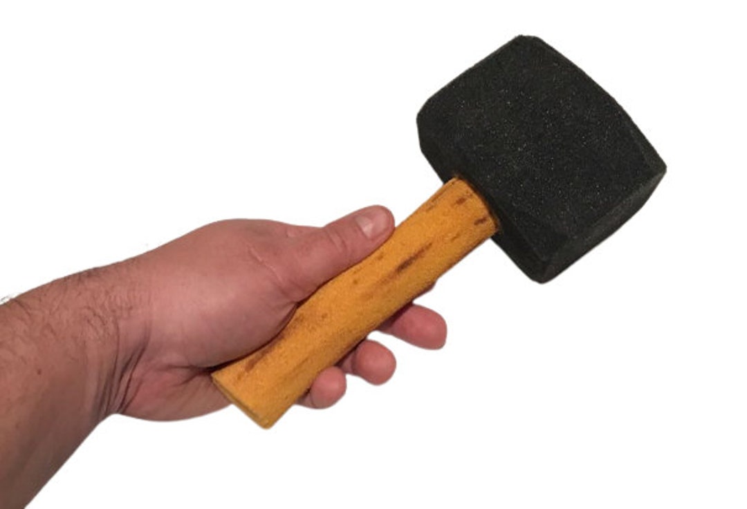 9 PRODUCTION SPONGE HAMMER Appearing Mallet From Hand or Hat Joke Gag ...