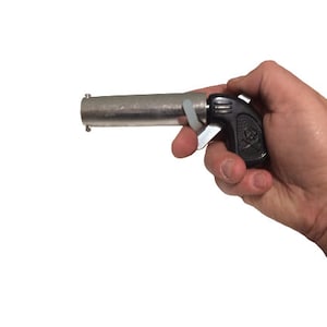 Vintage BANG GUN FLAG Red Mini Banner Clown Comedy Gag Toy Joke Stage ...