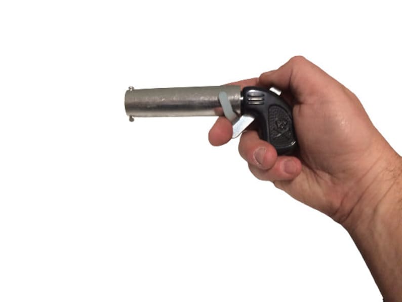 Vintage BANG GUN FLAG Red Mini Banner Clown Comedy Gag Toy Joke Stage ...