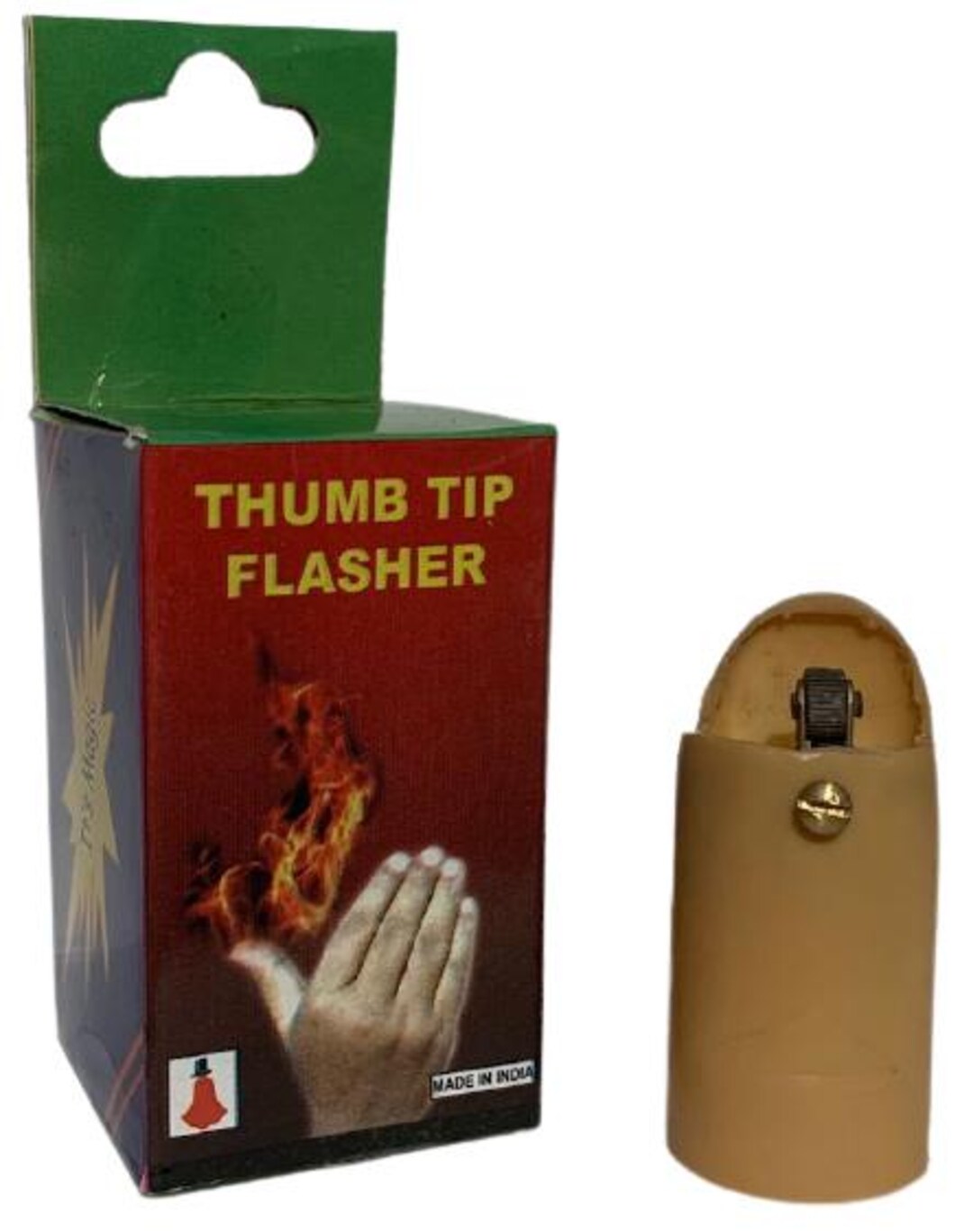 Vintage THUMB TIP FLASHER Magic Fire Stage Finger Gimmick Effects ...