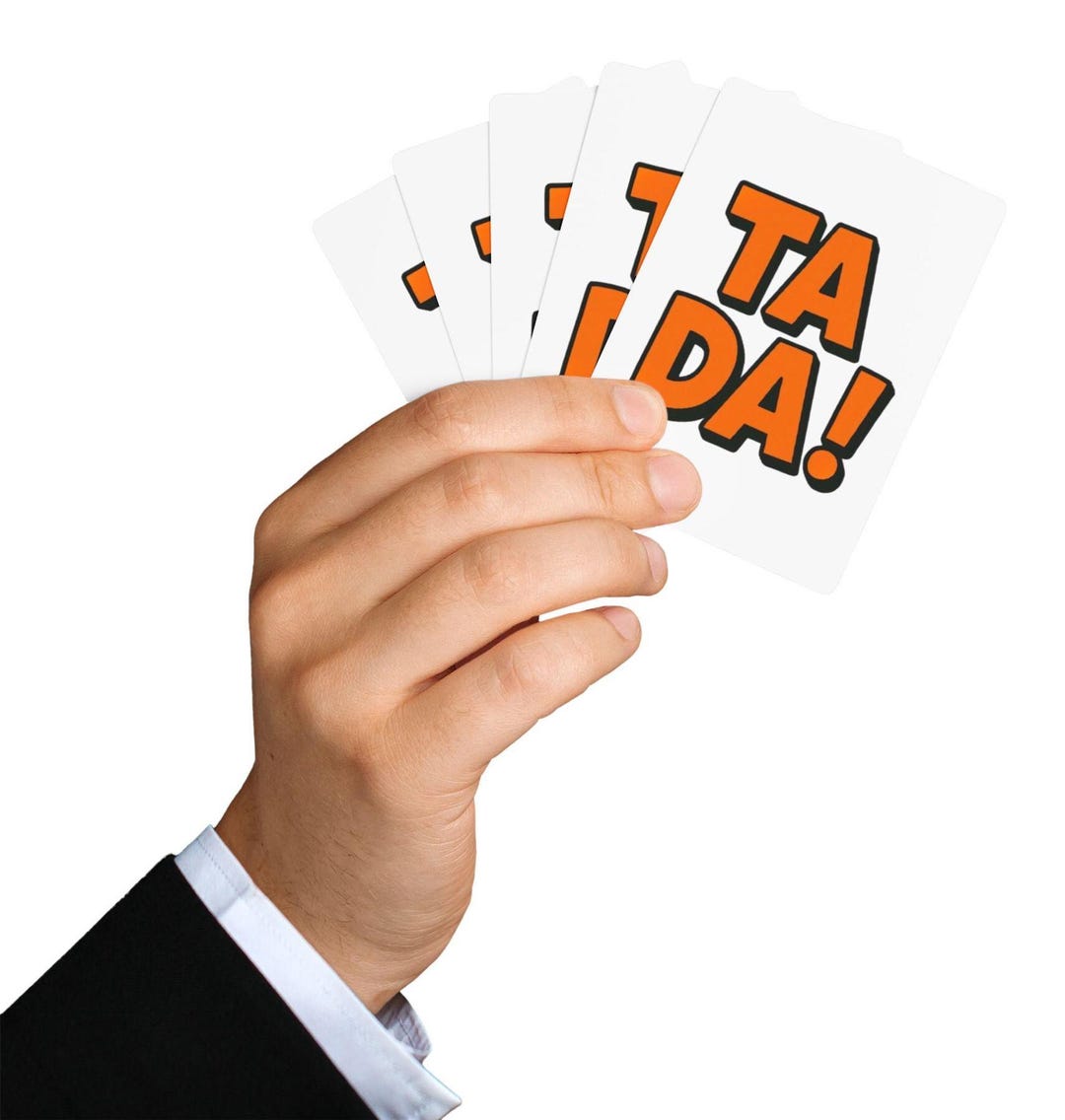 TA DA! Magician Custom Poker Playing Cards - Fun Gift for Gamers ...