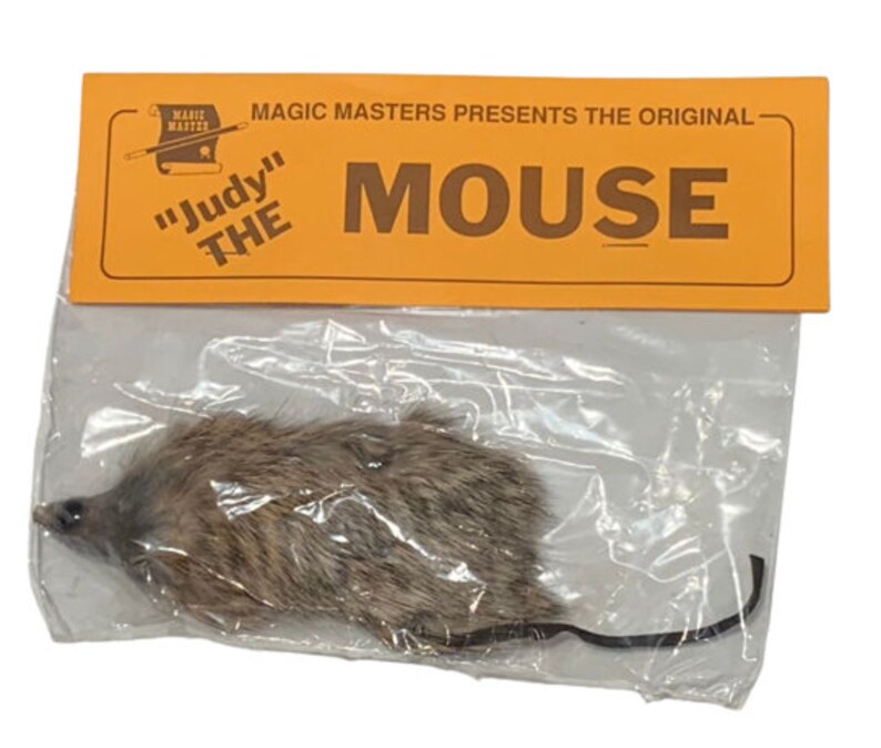 Vintage Deluxe Judy the MOUSE FINGER PUPPET Magic Trick Fake Toy ...