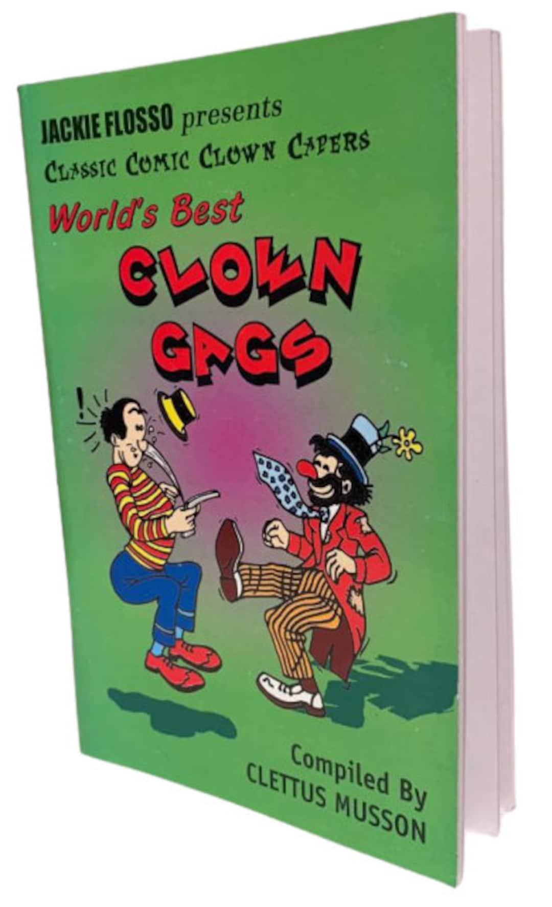 Vintage World's Best CLOWN GAGS BOOK Magic Tricks Comedy Funny Comic ...