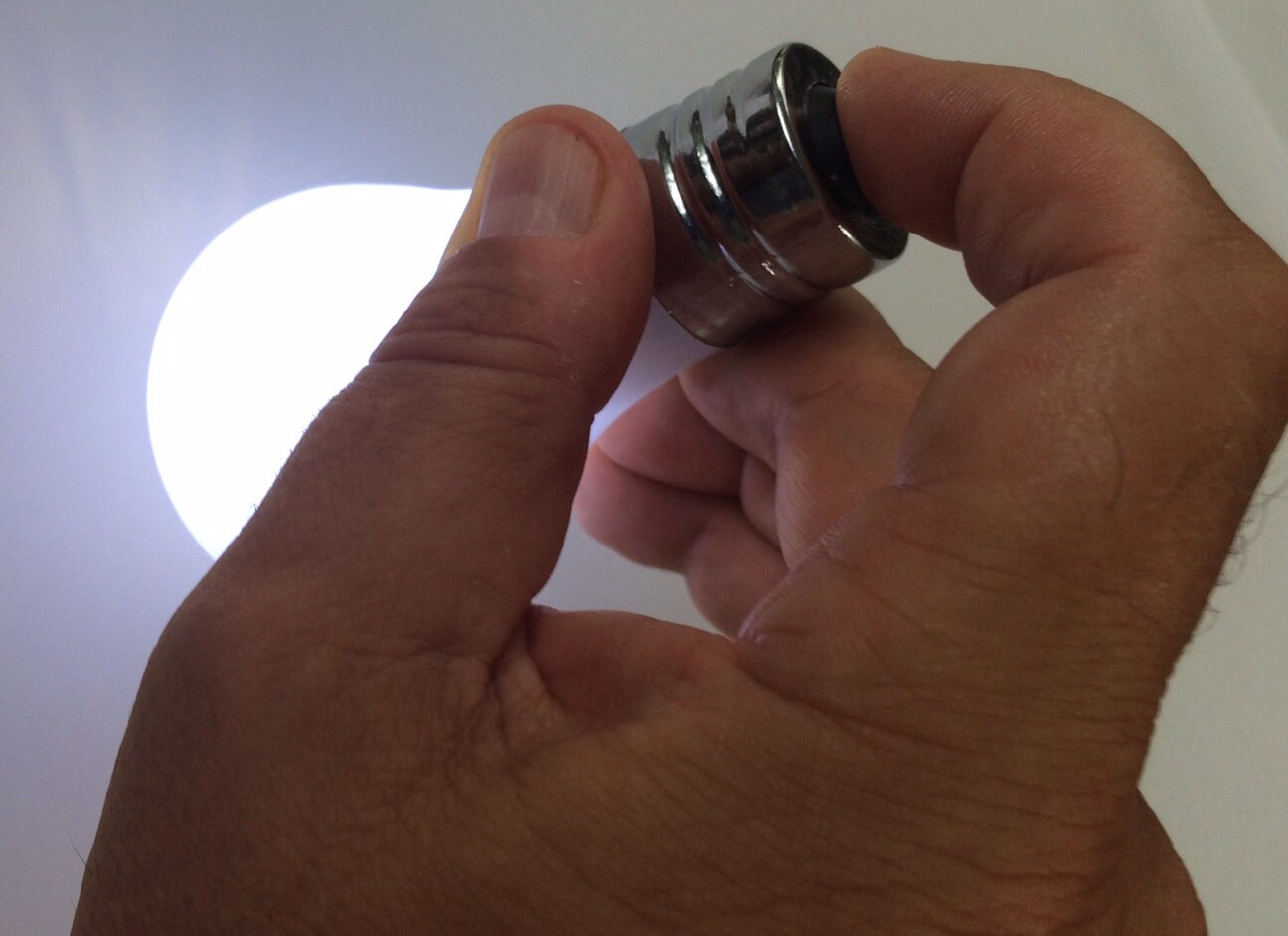 Deluxe Push Button LIGHT UP BULB in Mouth Led Tv Family Show Costume ...