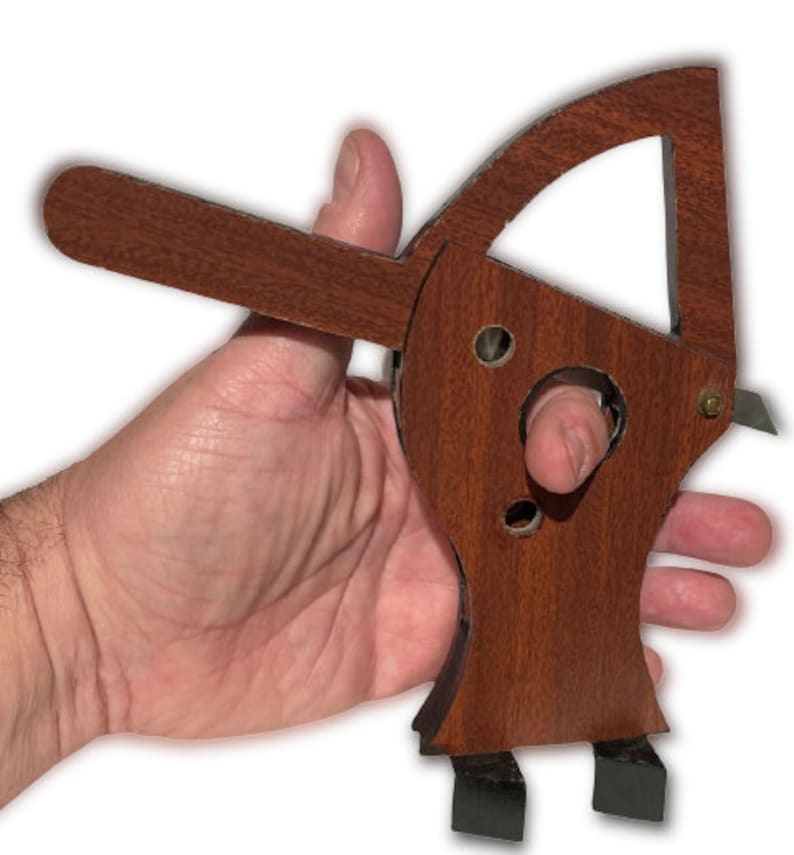 Vintage 6 DISECTO FINGER CHOPPER Comedy Magic Trick Wooden Guillotine ...