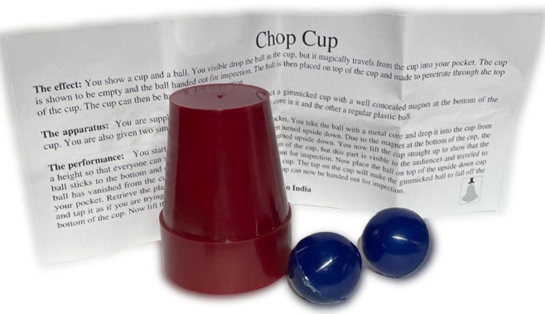 Vintage Plastic MINI CHOP CUP Beginner Close up Pocket Table Magic ...