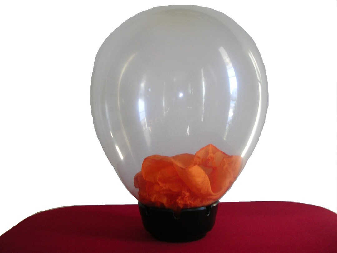 New SILK IN BALLOON Stand Stage Magic Trick Clown Kid Show Clear ...