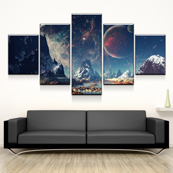 Multi Panel Wall Art Custom - Wall Design Ideas